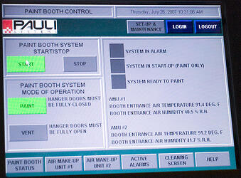 Aerospace Paint Spray Booths